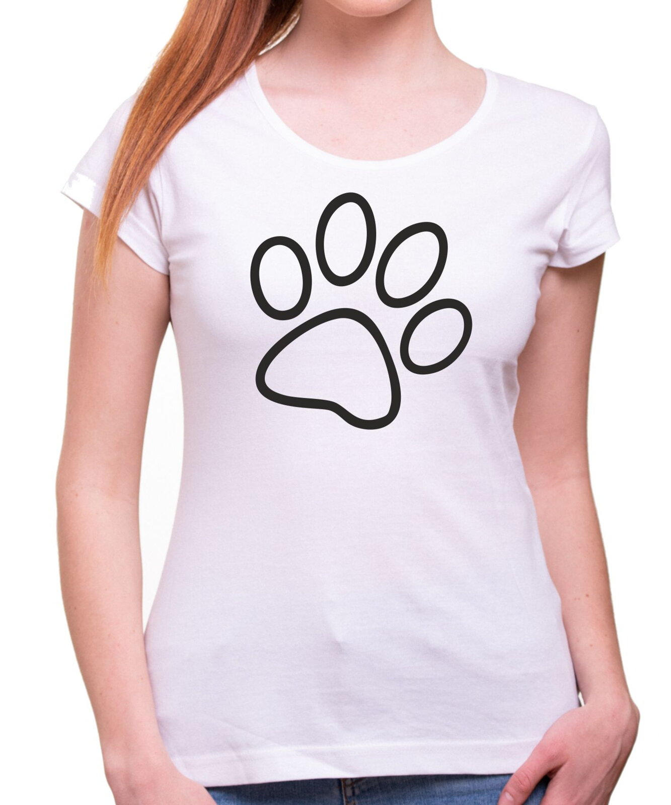 Tričko s potlačou - Psia labka ǀ Fajntričko.sk